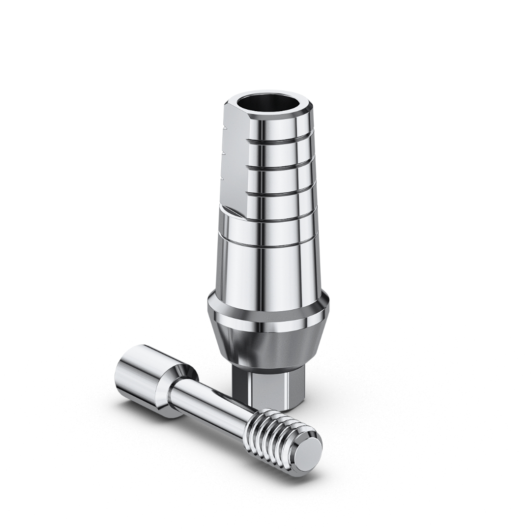 Internal Hexagon - RP - Prosthetics 2.42 - Straight Titanium Abutments - GP Implant LTD